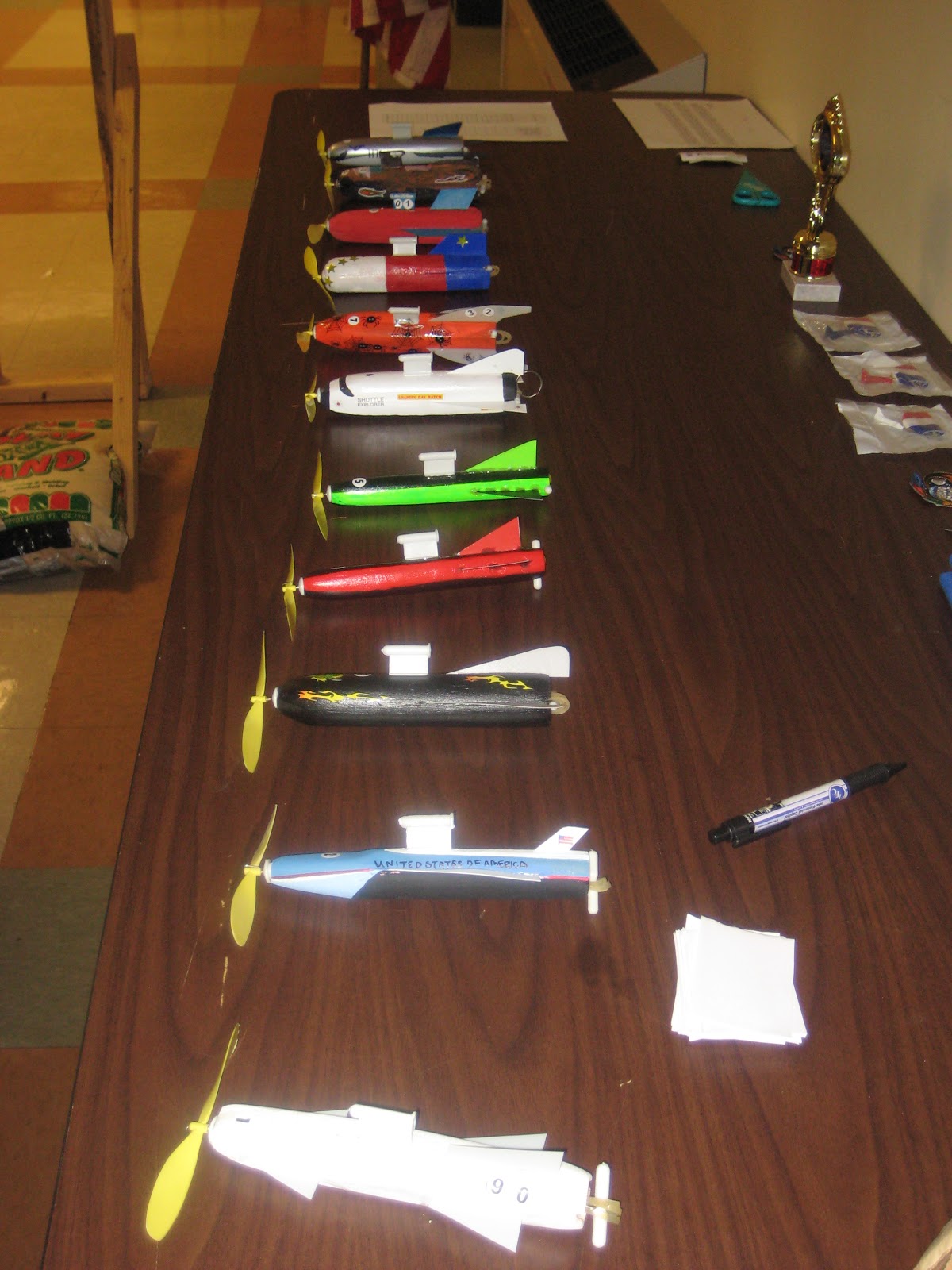 Cub Scouts Pack 265, Gibsonville, NC: Space Derby 1/21/2012