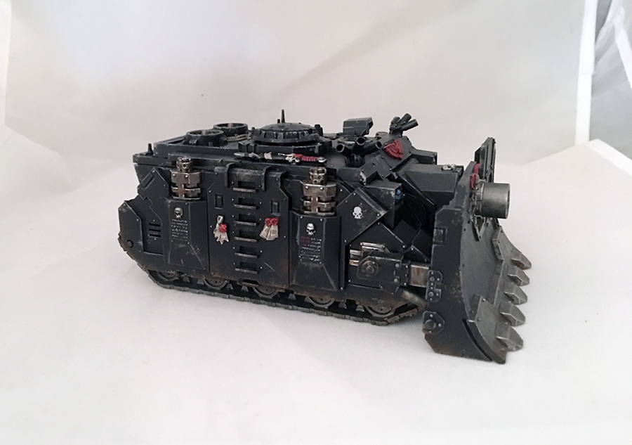 Sword of templar: Army Showcase - Black Templars - Vindicator tank