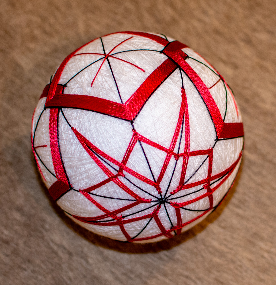 Committed Stitcher: Temari for Julia