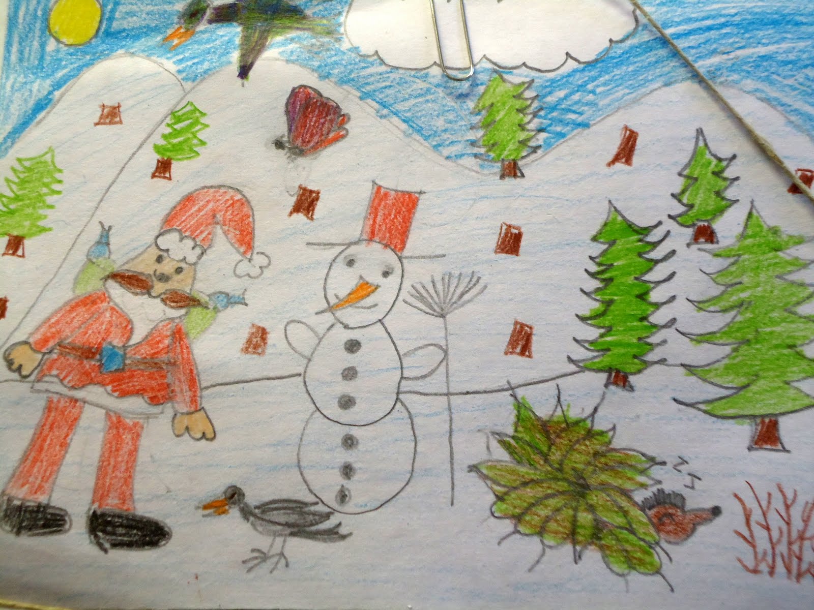 Kézműves JD: Téli kézműves falunk az osztályban