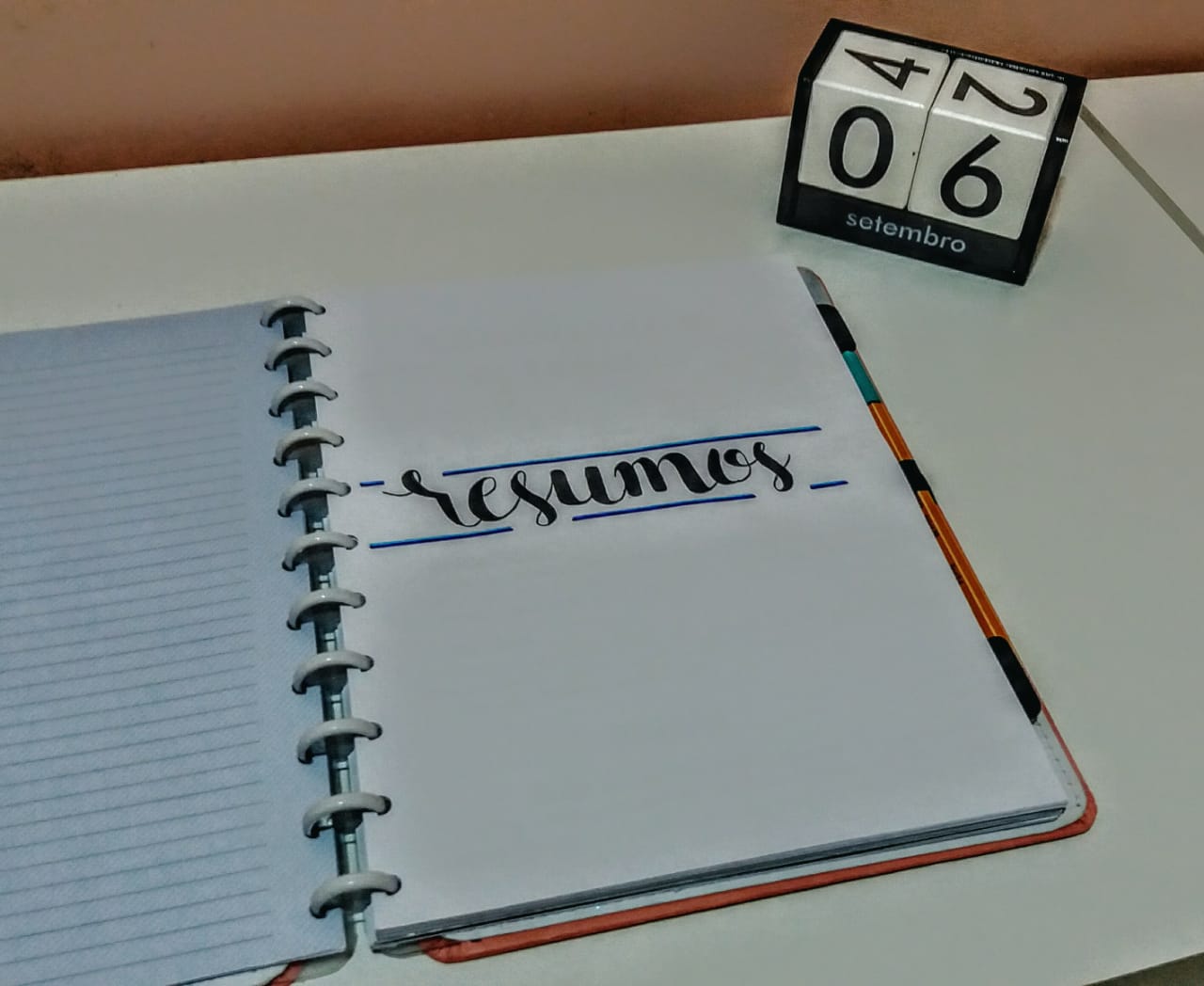 Planner e Lettering : 2018