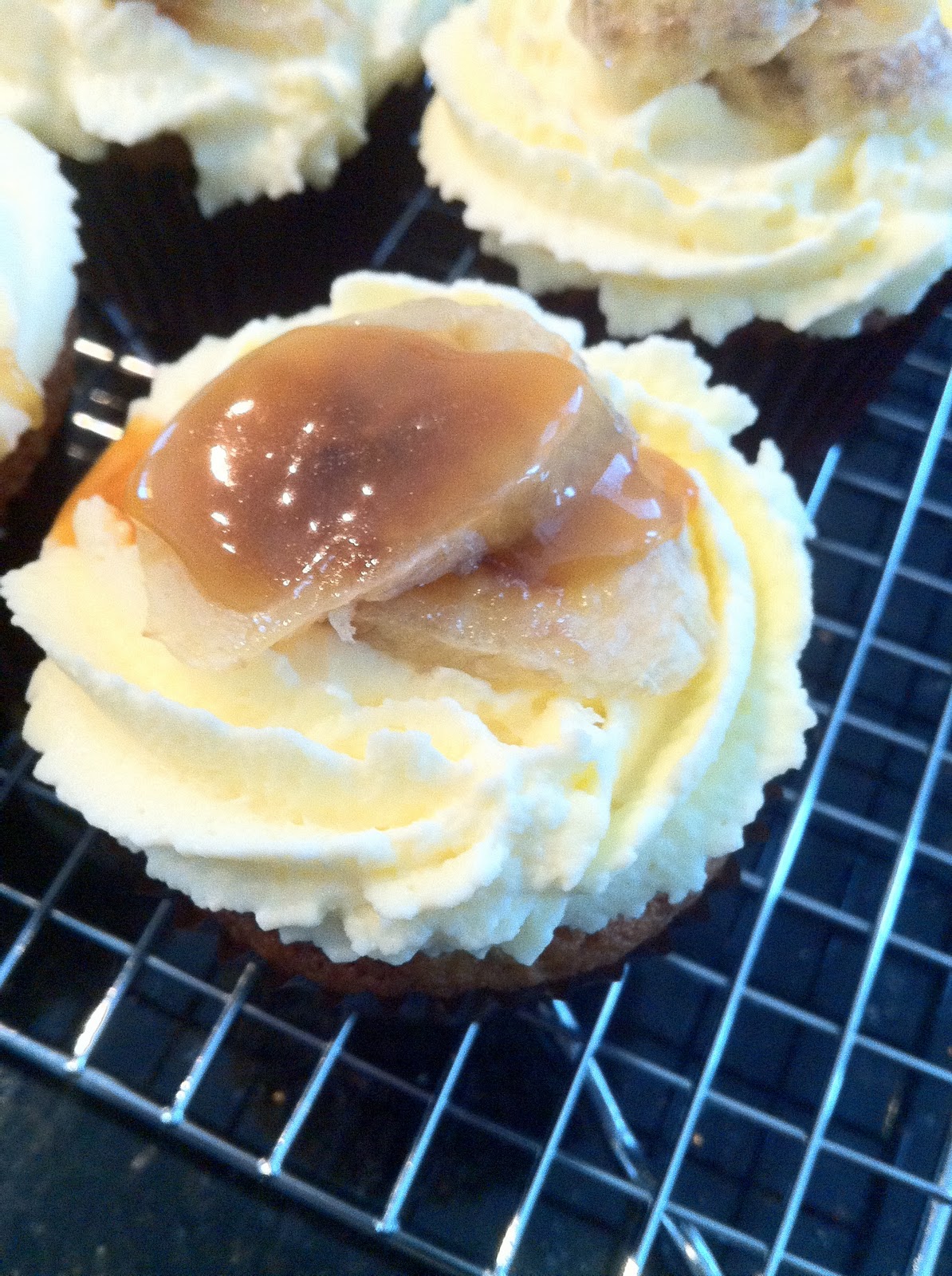 Team JJ's Bakery: Banoffee Cupcakes