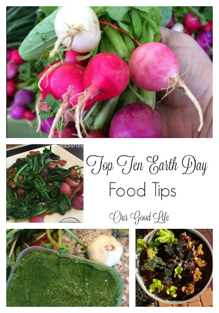 Top Ten Earth Day Food Tips that Save Our Planet | Our Good Life