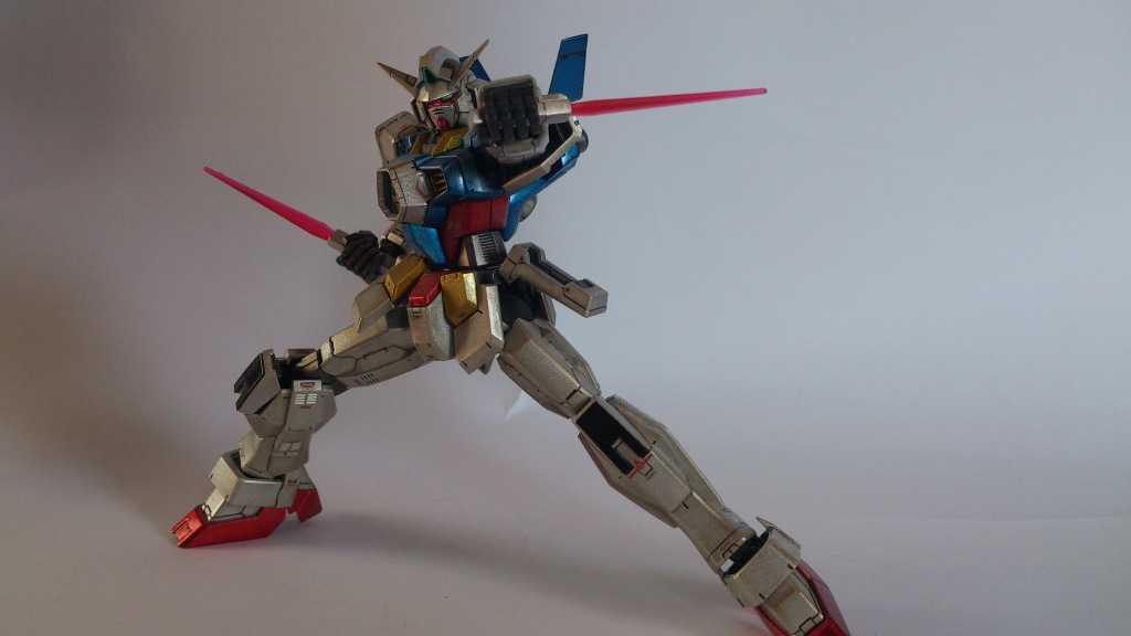 MG Gundam AGE-1 Normal metallic painted by Kryz Tibus via GxG GunPla ...