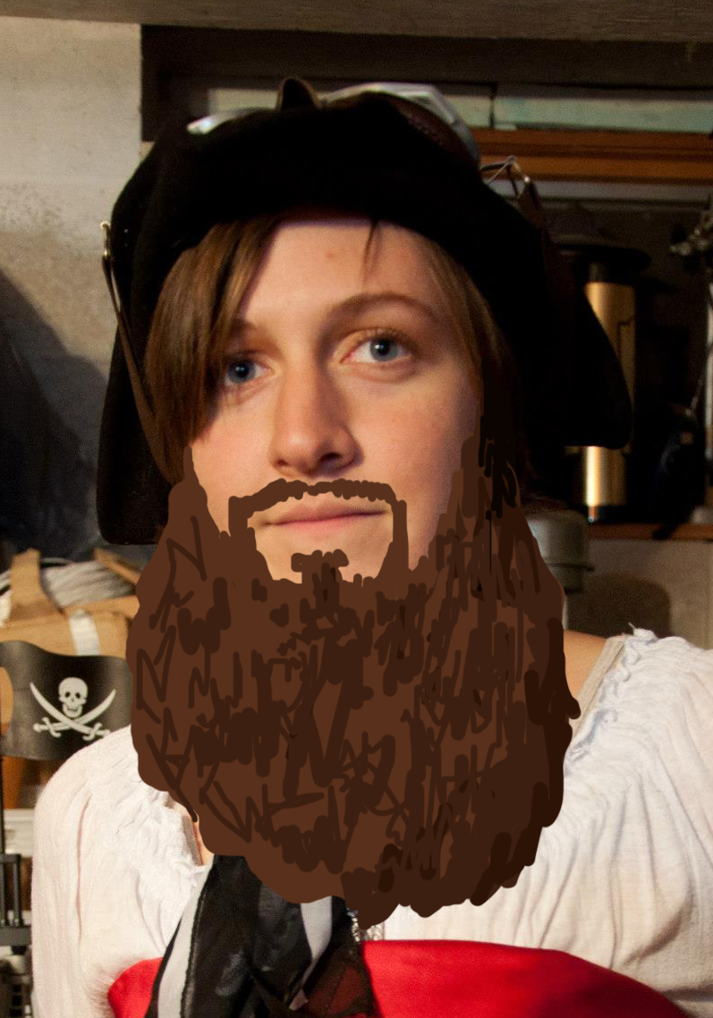 A Great Big Bushy Beard | Quills and Frills