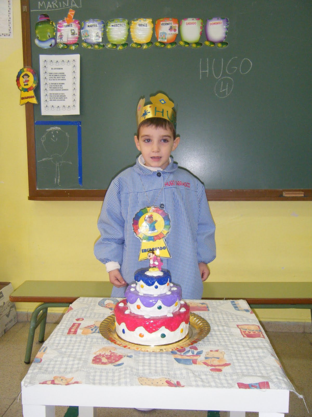 LOS PEQUEÑOS MONCAYETES: CUMPLEAÑOS DE HUGO CARRASCO