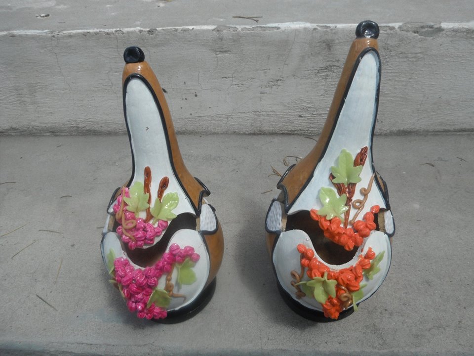 Marli Artesanias: Yerberos y azucareros simples de una sola tapa.