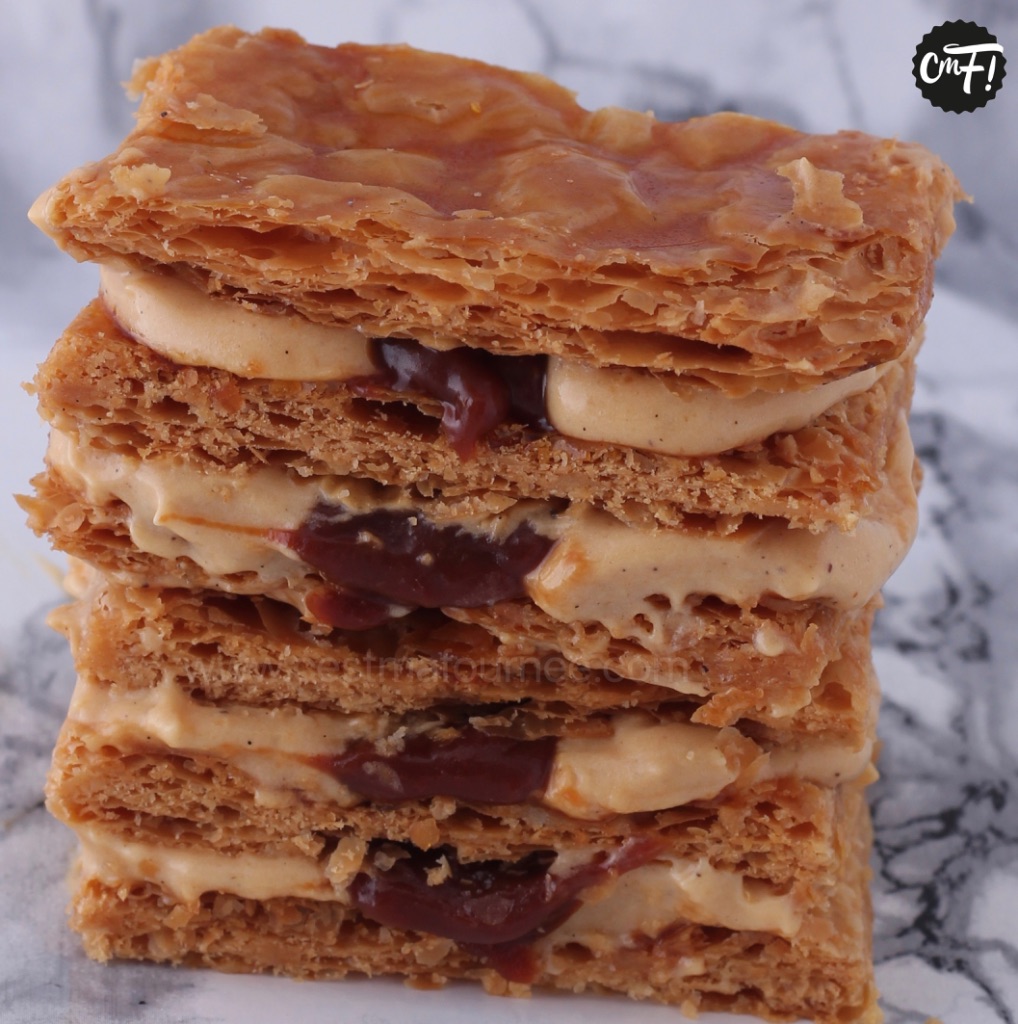 Le "Victor Caramel" (le millefeuille au caramel d'Hugo&Victor)