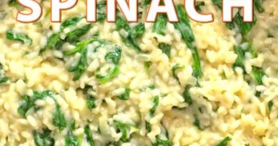 Spinach Risotto - Healthy Recipes Quick Dinner Ideas