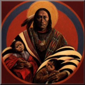 He Died For My Grins: Native-American Jesus