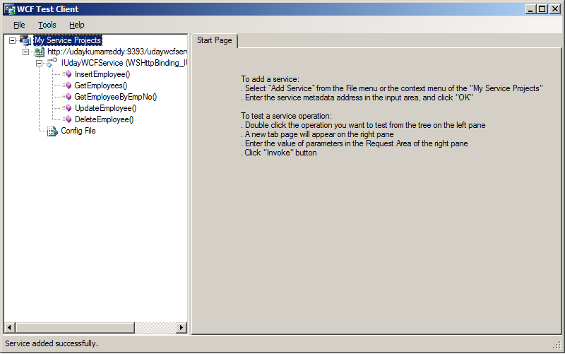 How to Create, Deploy WCF service and Create External List Using WCF in ...