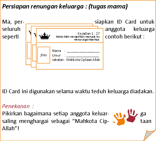 Minggu 4 - Tuhan menciptakan segala sesuatu untuk dipelihara dan ...