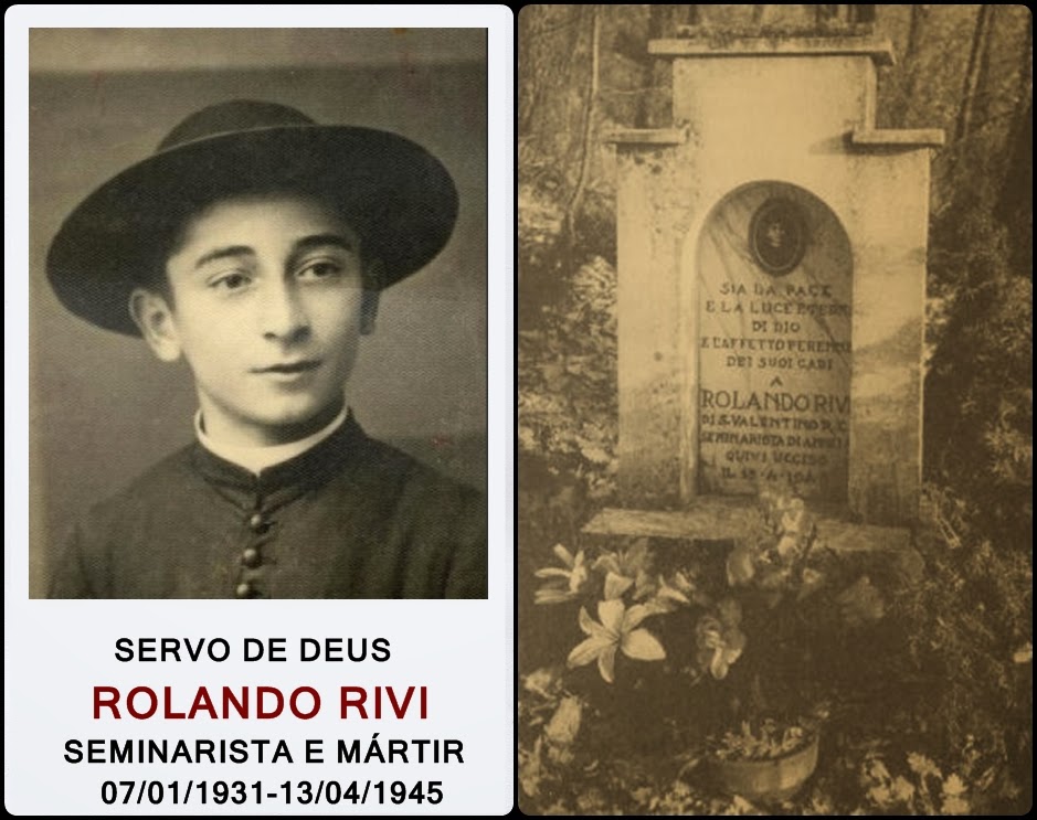 Nossa Senhora de Medjugorje: O MARTÍRIO DO JOVEM SEMINARISTA ROLANDO RIVI