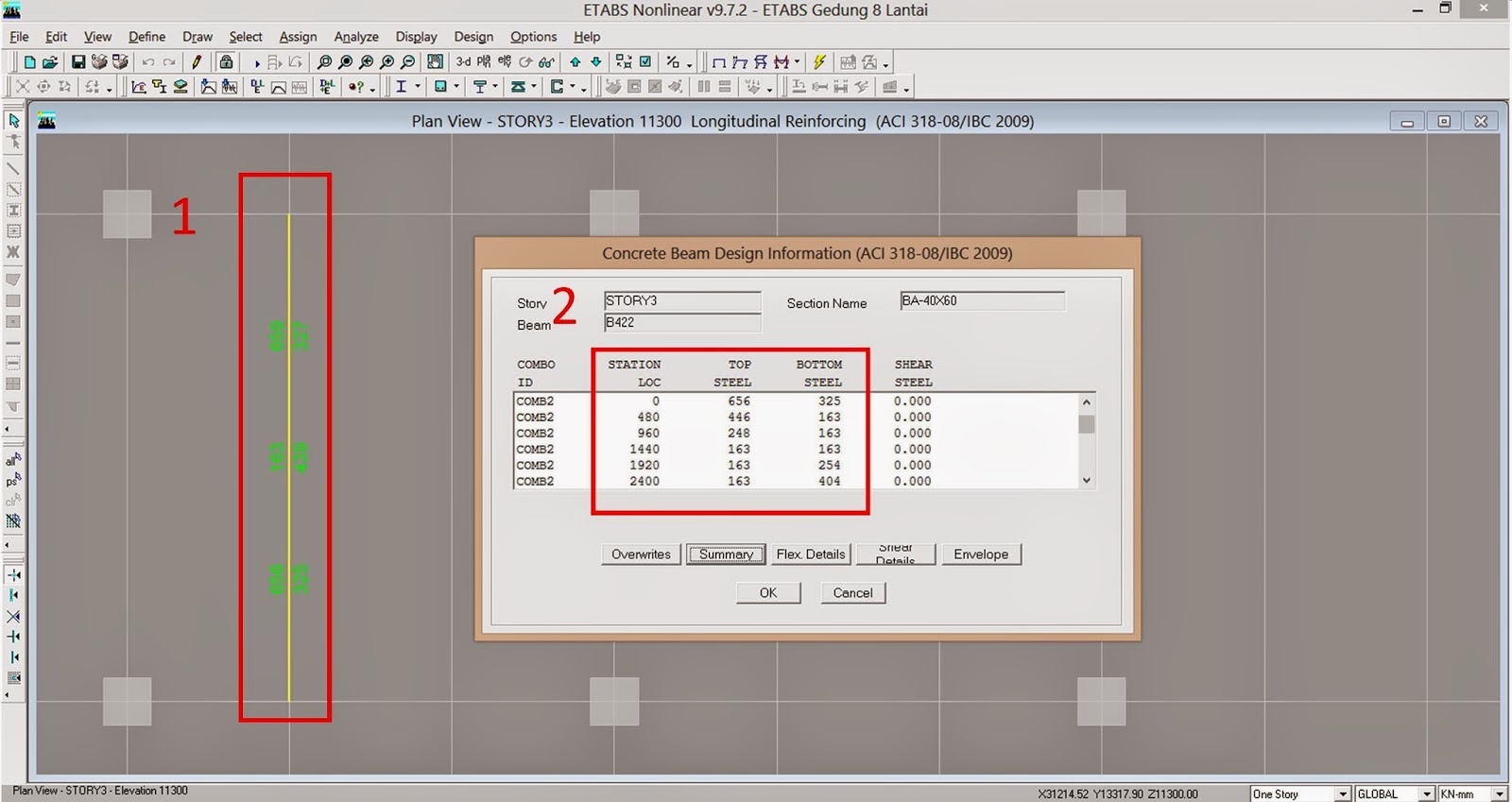 Cara merencanakan Struktur Balok Anak - MEGATruss global