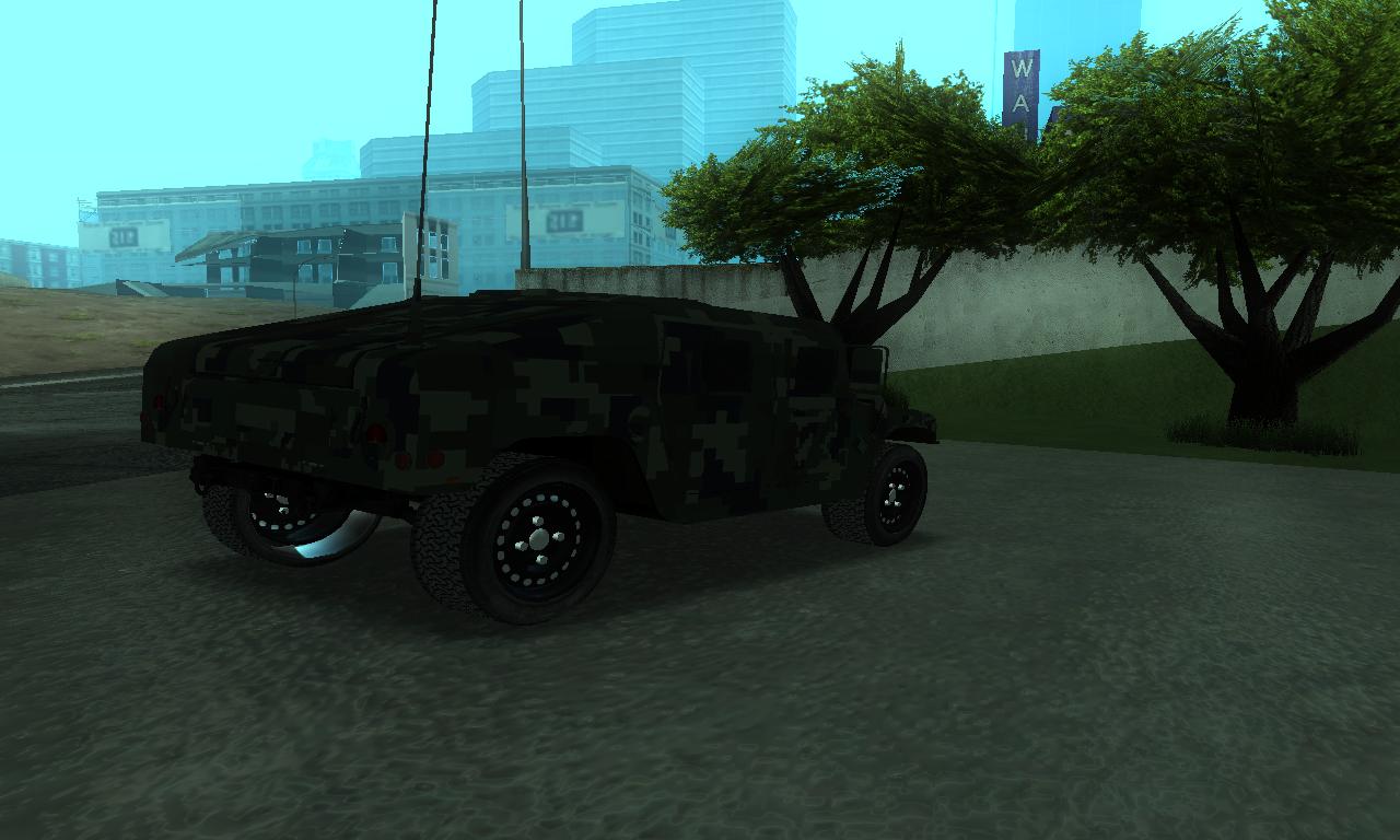 GTA MOD'S DE MEXICO.: HUMVEE (Hmmwv) DEL EJERCITO v1