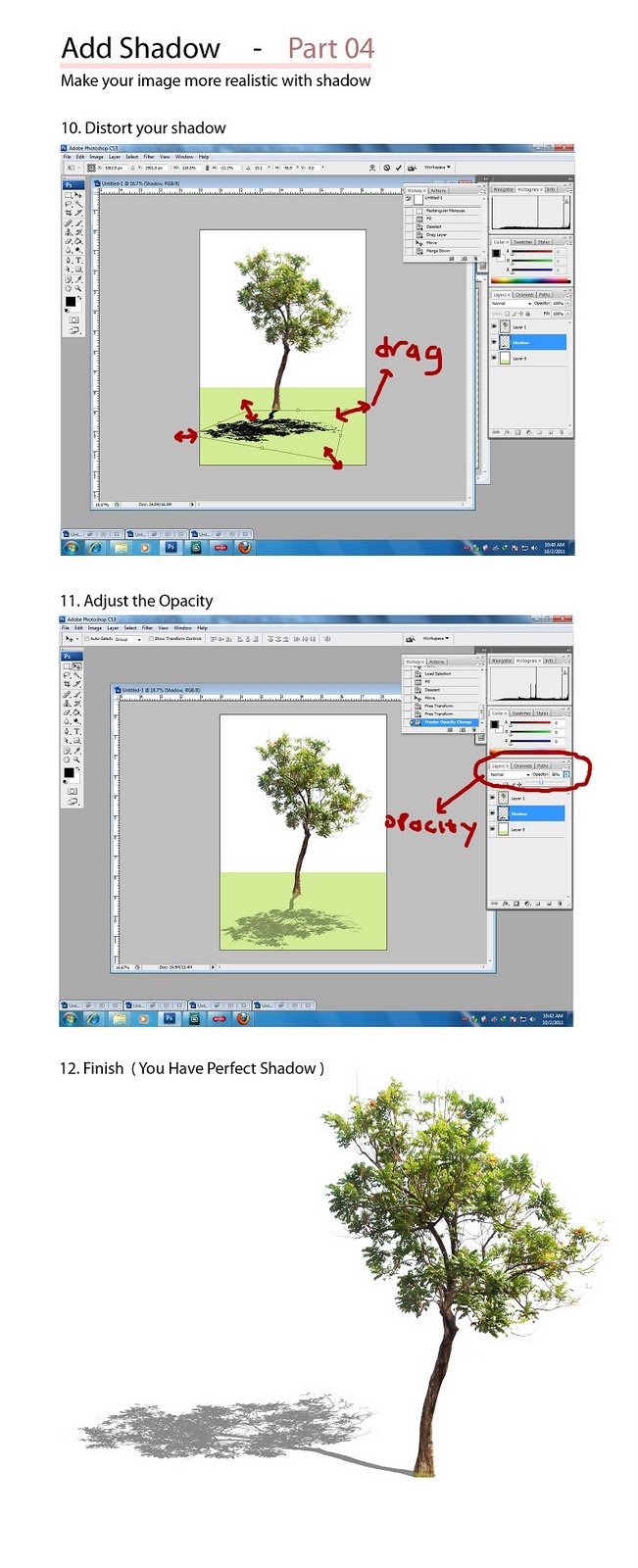 3dmax Tutorials: 2D Plants Compositing Tutorial Part 2