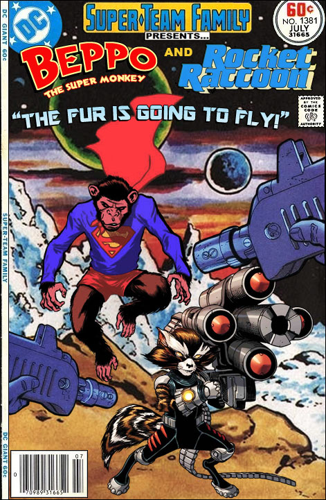 Super-Team Family: The Lost Issues!: Beppo the Super-Monkey and Rocket ...