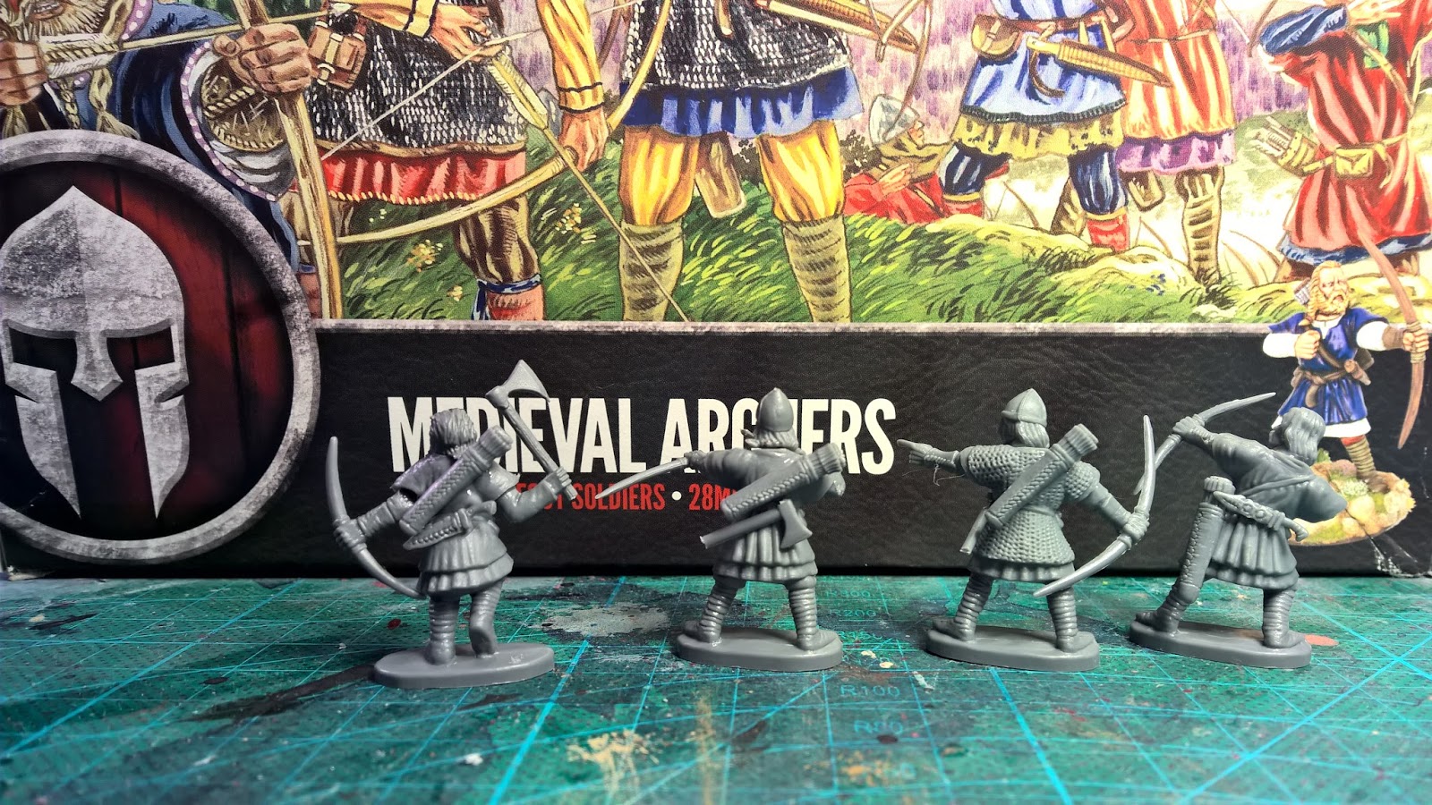 25 years of minis and counting: Unboxing Conquest Games' Medieval Archers