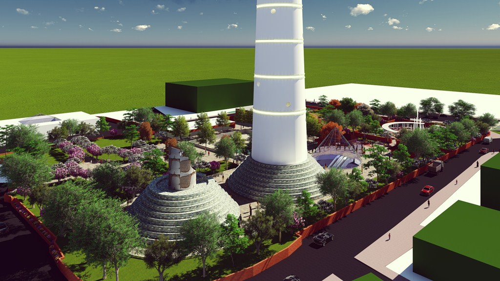 The sketches reveal that the new Dharahara would look similar to the ...
