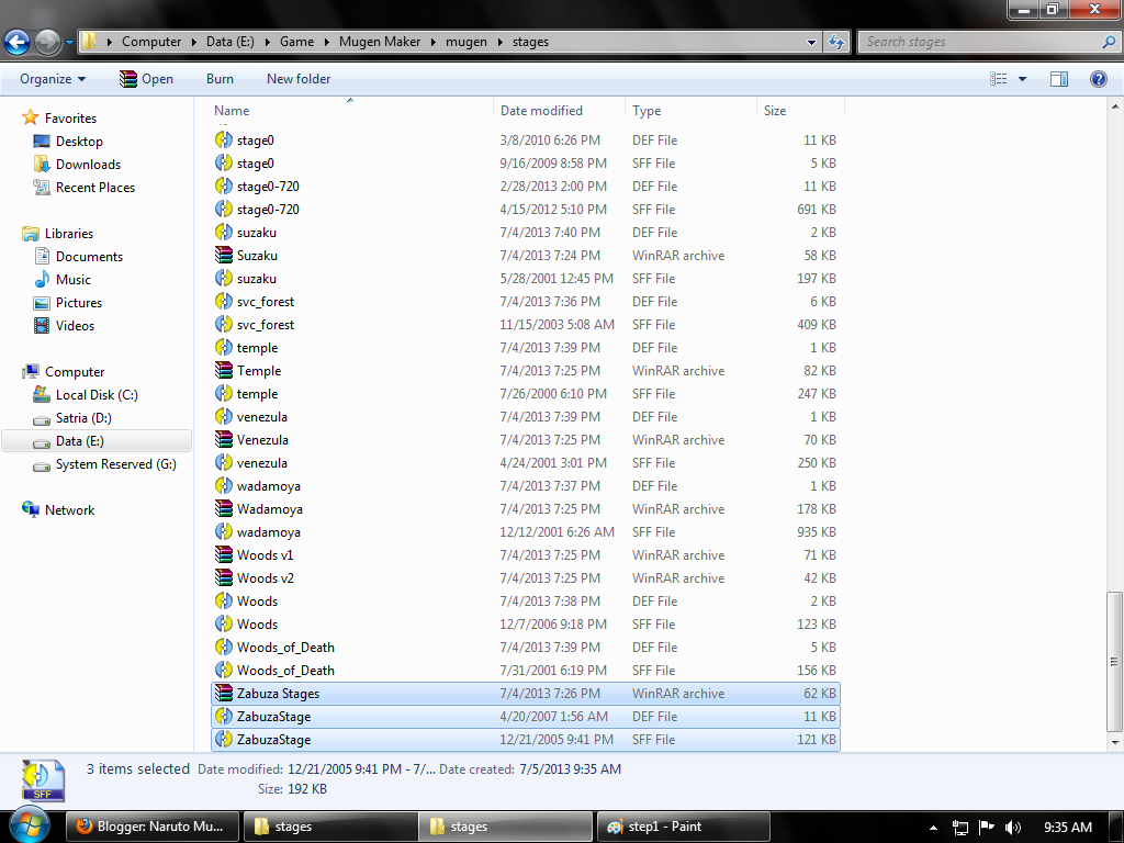 Add Stages to Mugen | Naruto Mugen Battle Arena