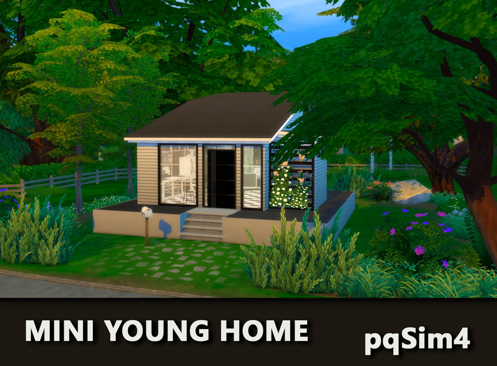Sims 4. Mini Young Home.