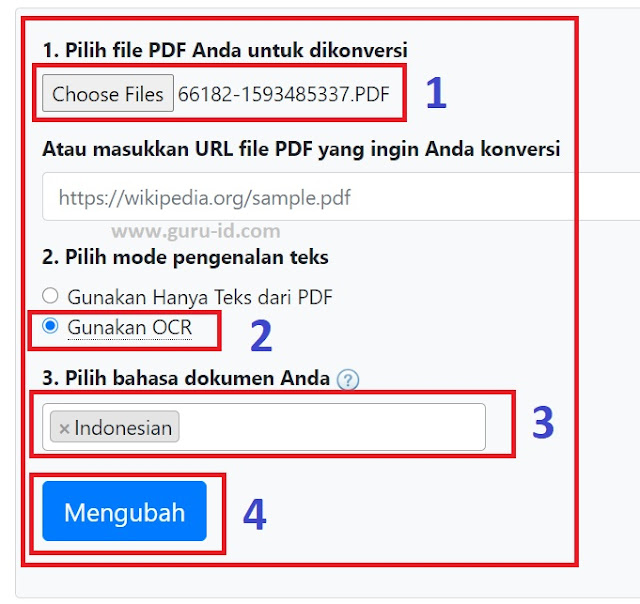 Cara Mengubah RPP PDF Guru Berbagi Kemendikbud Ke Word - Modul Ajar ...