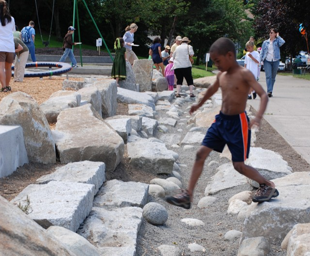 world's children: Rainwater on the Playground - Making Drainage a Play ...