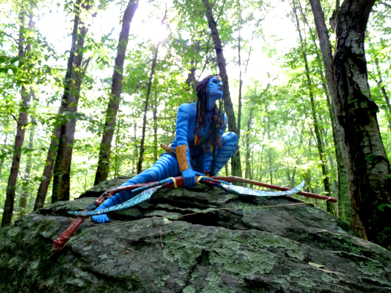 Anime Feet: Cosplay-o-ween: Neytiri (Avatar)
