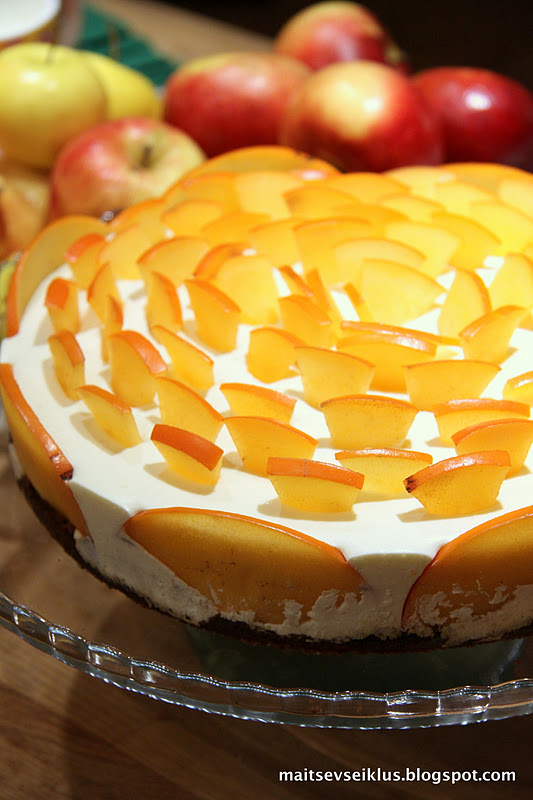 Martsipanine hapukoore-hurmaakook