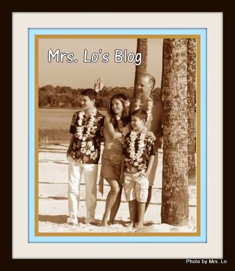 Mrs. Lo's Blog: MRS. LO'S TAKE ON "LOVING DAY"