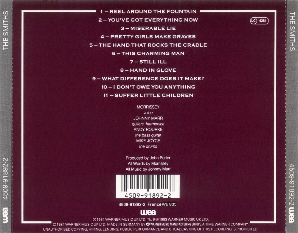 Discos para história: The Smiths, dos Smiths (1984)