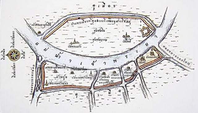 thCrypt: แผนที่กรุงธนบุรี - thonburi map