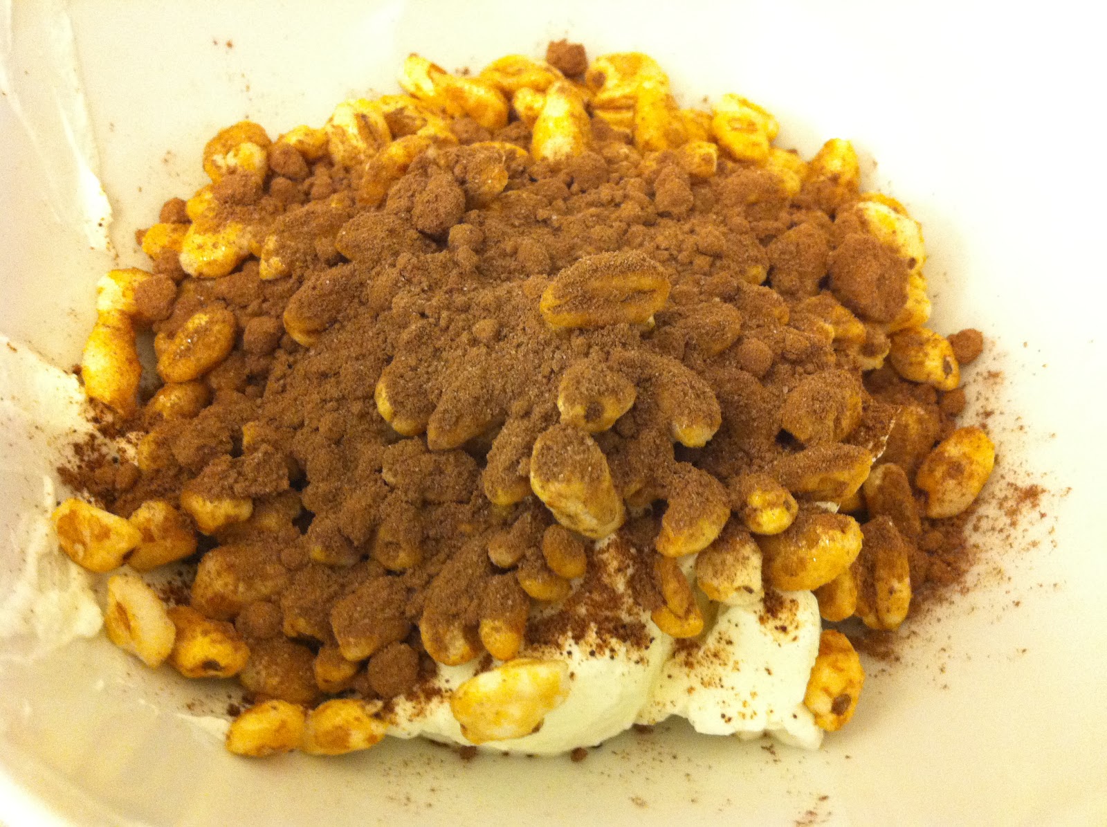 Deffa med pizza: Chokladkesella med kalaspuffar