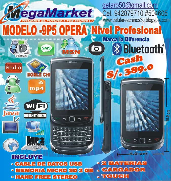 CELULARES CHINOS ,MODELO NOKIA, SONY ERICSON, MOTOROLA, B8000, RELOJ Y ...