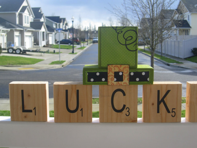 Under My Umbrella: St Patrick's 2x4 Hat