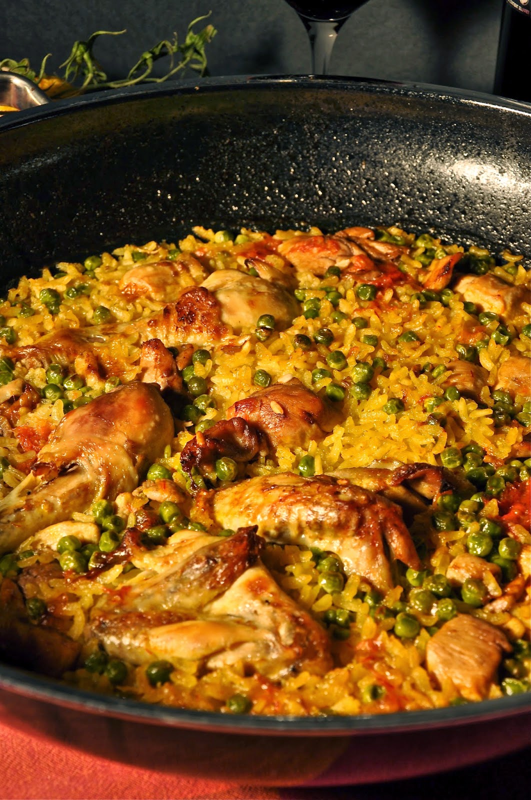 Paella di pollo