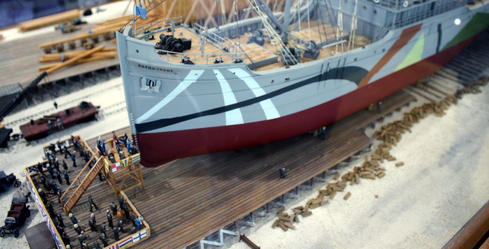 Tammany Family: Maritime Museum Unveils New Jahncke Shipyard Model