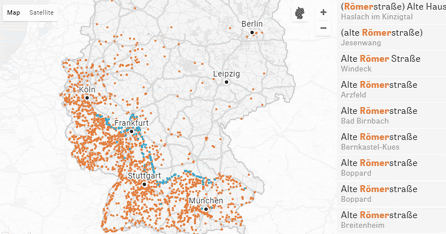 Maps Mania: How Popular is Your Street Name?