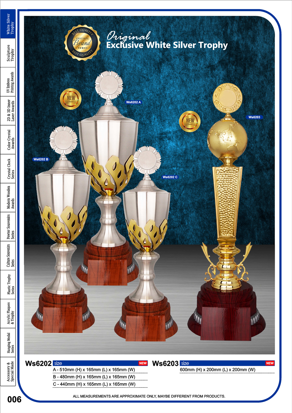 EXCLUSIVE TROPHY | Trophy Supplier | Trophy Malaysia | Plaque Malaysia ...