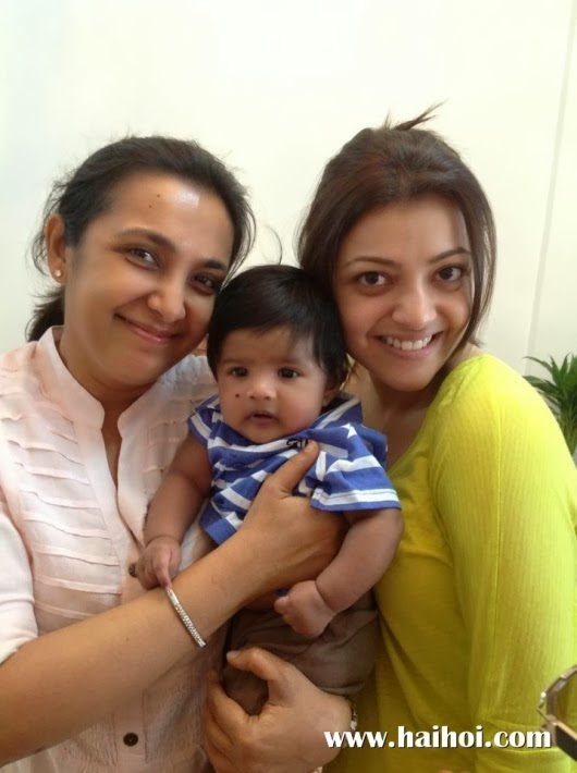 TELUGU CINEMASS: Actress Kajal Agarwal Family Photos, Real Life Photos