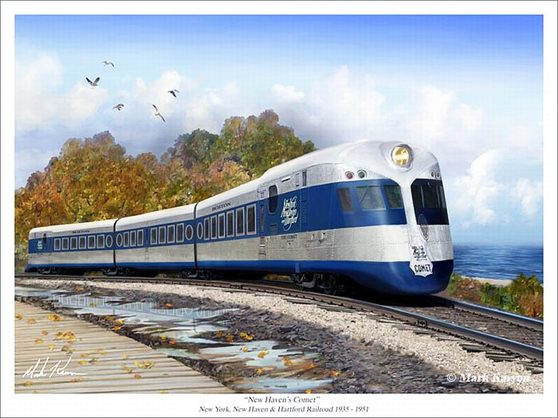 transpress nz: the New York, New Haven and Hartford's 'Comet'