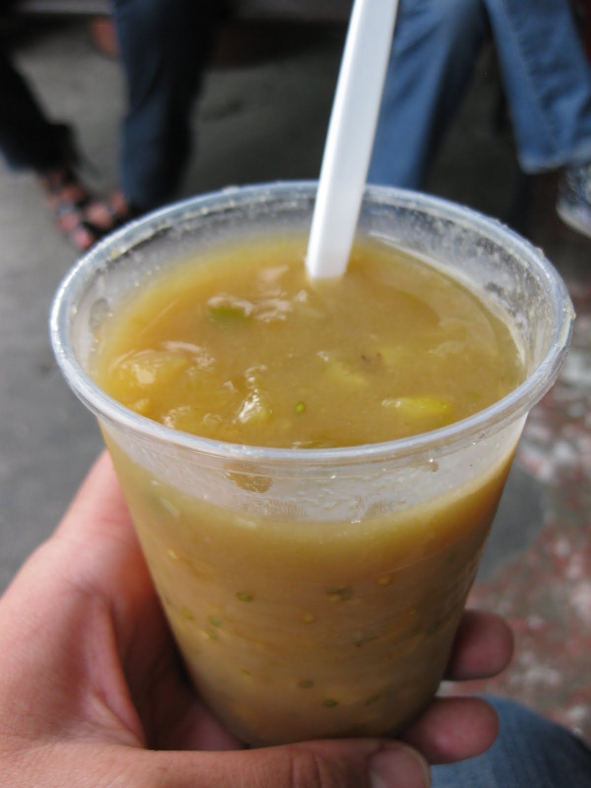 An Elegant Sufficiency...: Chontaduro & Champus: Cali Delicacies