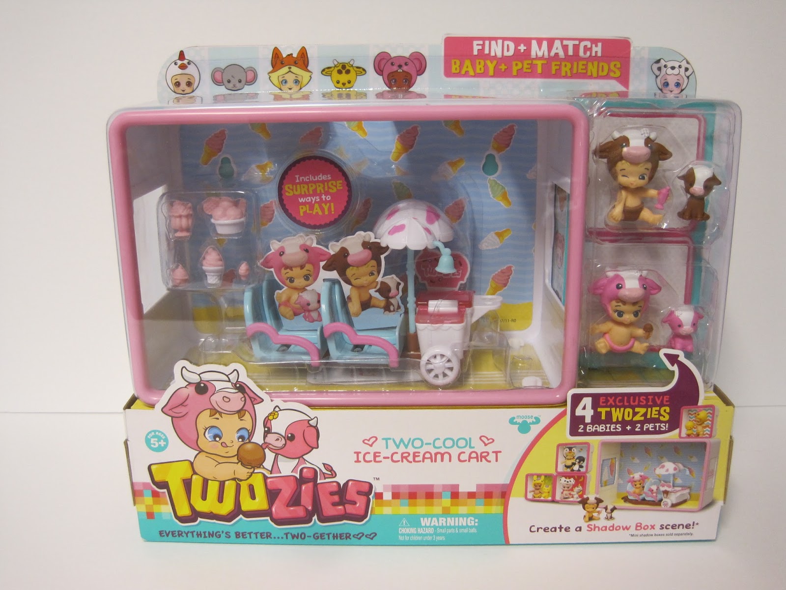 Never Grow Up: A Mom's Guide to Dolls and More: Moose Toys "Twozies" Review