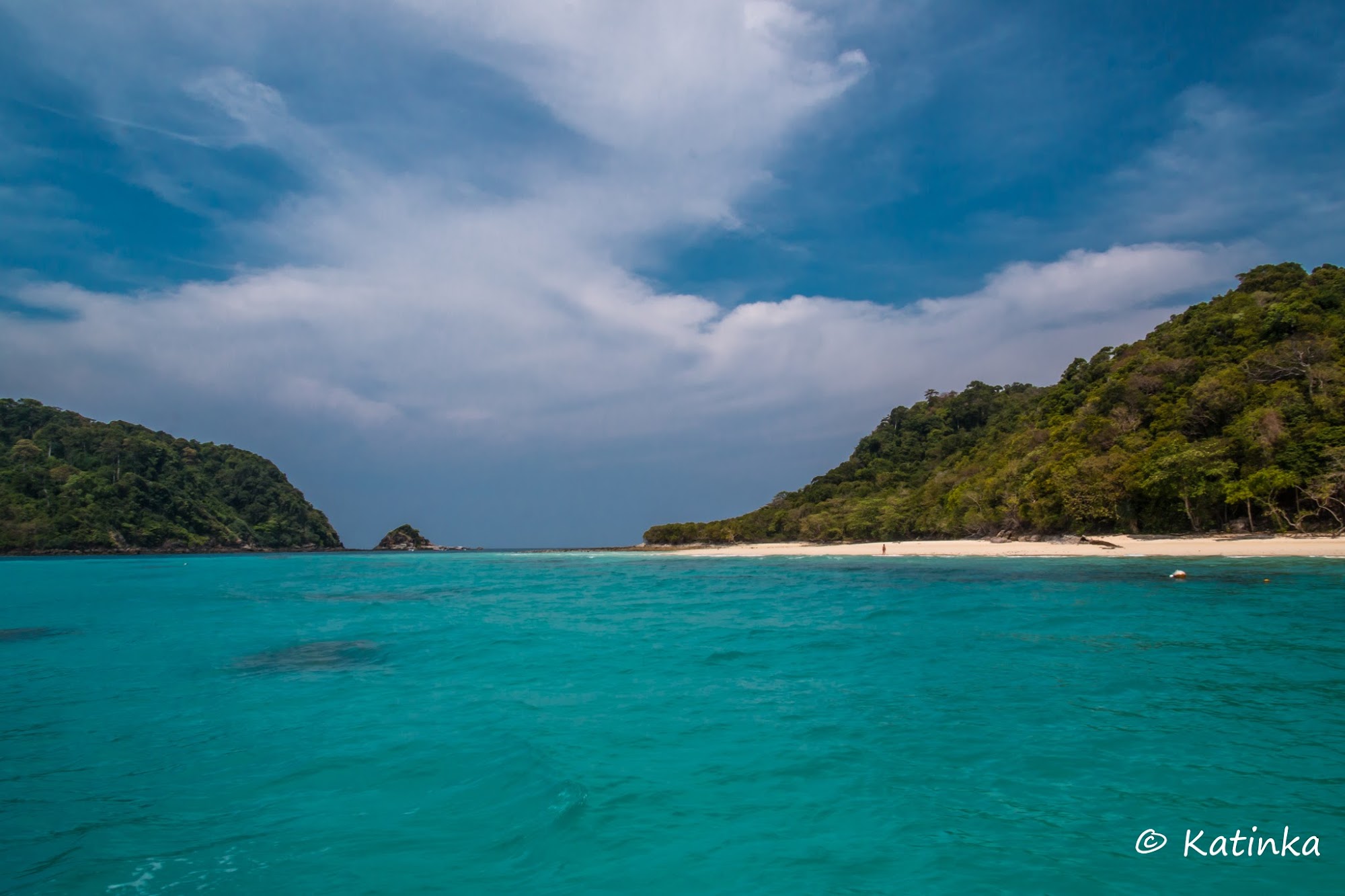 Haaveena hyvä kuva: Snorklaamassa kohteessa Koh Rok Noi