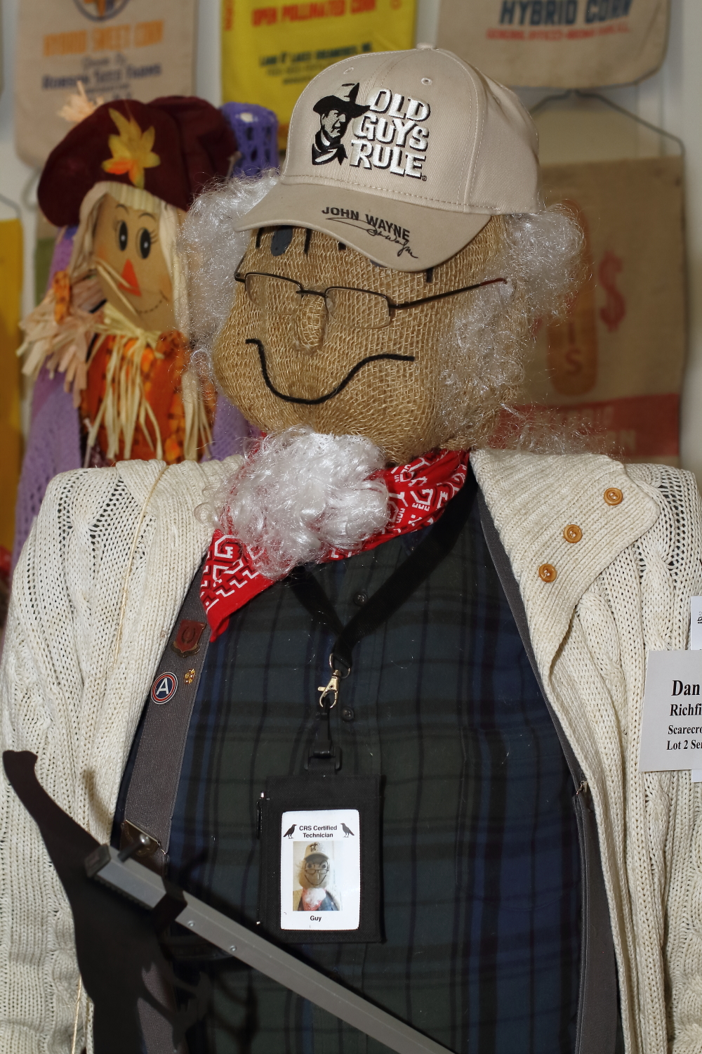 Just People: The Minnesota State Fair: Scarecrows in the 4H Building