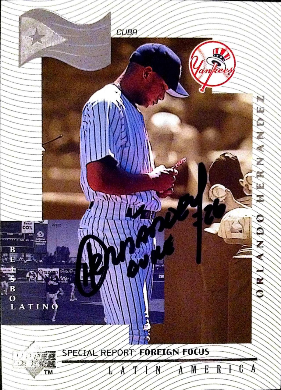 The Lost Collector: TTM Blast from the Past: El Duque