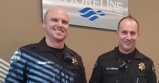 Shoreline Area News: Shoreline Police Officers honored with Lifesaver award
