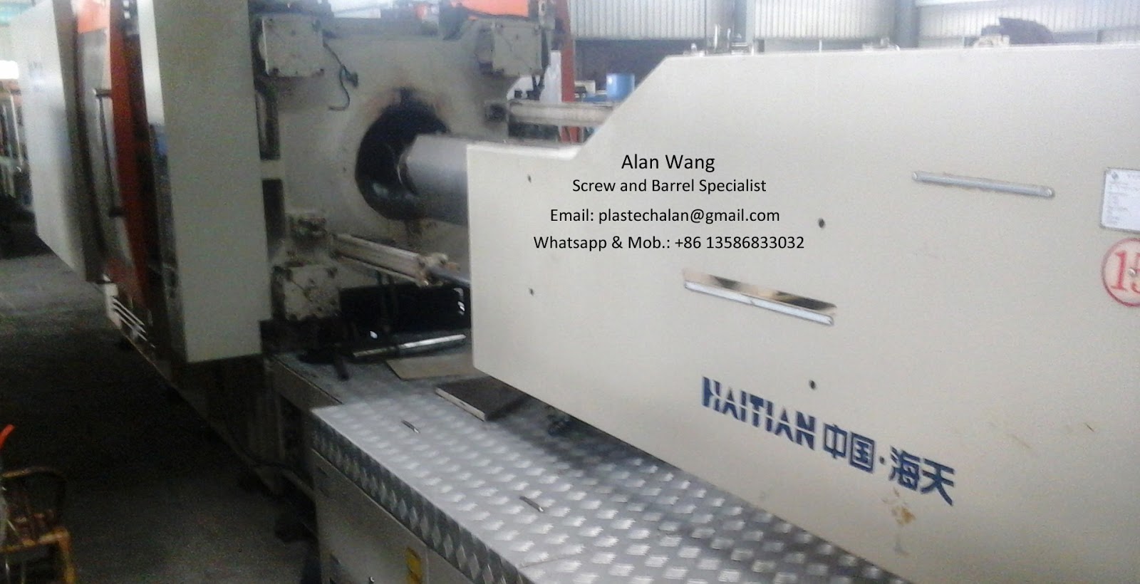 Haitian injection screws, screw tips, barrels, cylinders, nozzles and ...