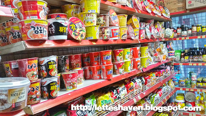 Lette's Haven: Wang Mart Korean Grocery Store