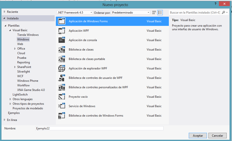 Ingeniería Systems: Control ListView